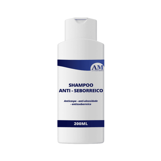 Shampoo Anti - Seborreico - 200ml | Am Nutrifarma
