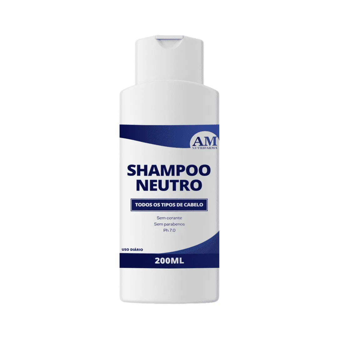 Shampoo Neutro AM - 200ml | Am Nutrifarma