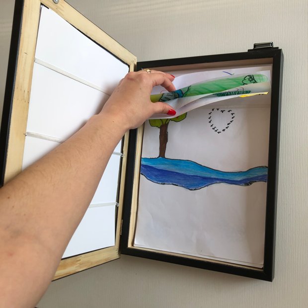 Quadro Porta-Desenhos | Simple Lines Decor