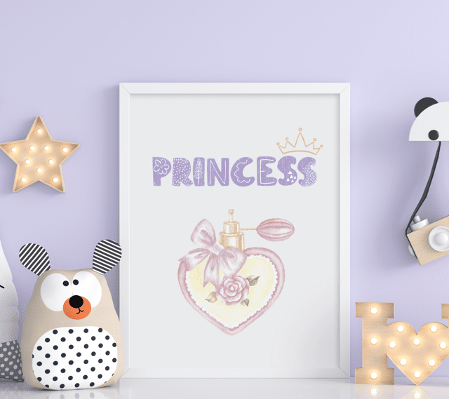 Quadro Princess | Simple Lines Decor