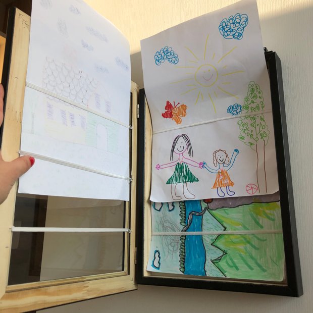Quadro Porta-Desenhos | Simple Lines Decor
