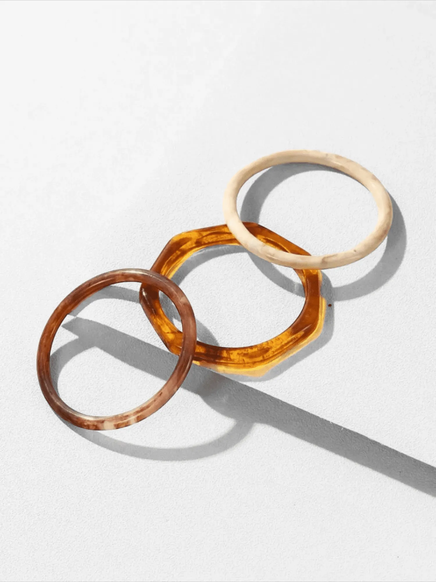 Trio Mix Resina Nude Estrela | A Bijuzeira