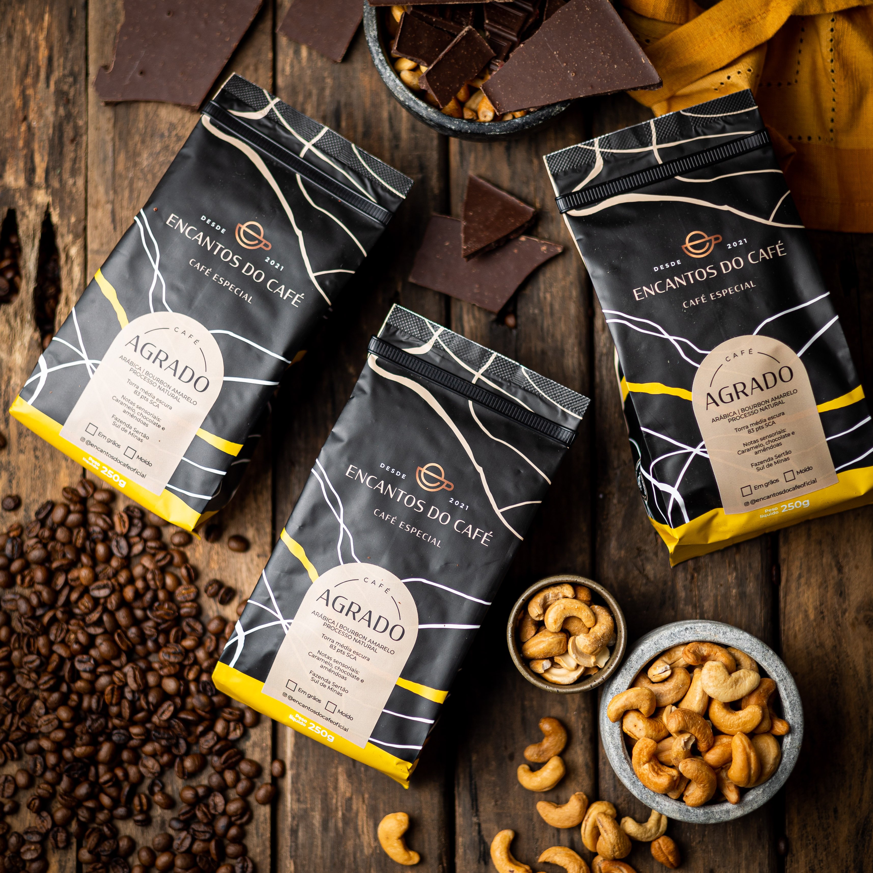 Kit ESPRESSO - 3 cafés AGRADO | Encantos do Café | A sua loja de café ...