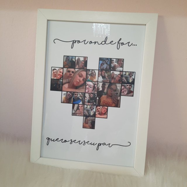 Quadro MDF A4 | Bendita Papelaria Produtiva