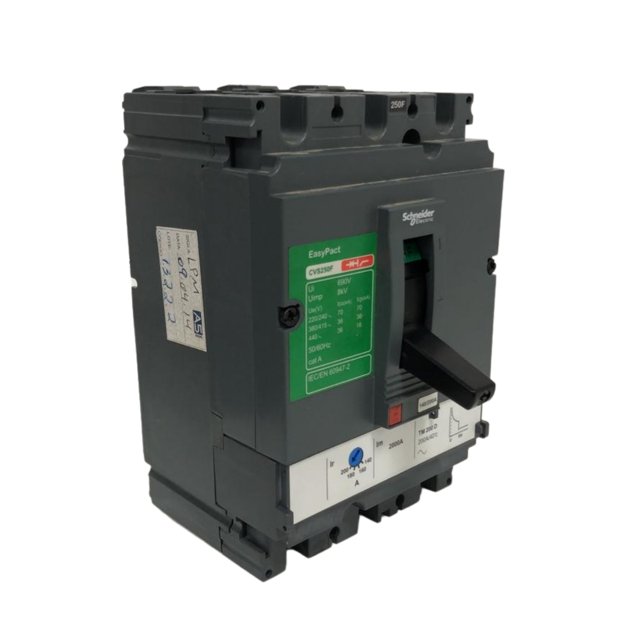 DISJUNTOR TRIP EASYPACT CVS250F TM200D 200A/36KA CVS250F3200 | Agpr5