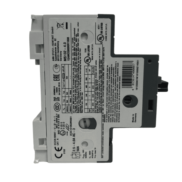 DISJUNTOR MOTOR MS132-4.0-2.5 4A ABB | Agpr5