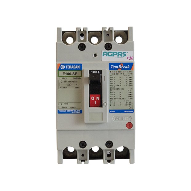 DISJUNTOR TRIP E100-SF 3P FC 100A | Agpr5