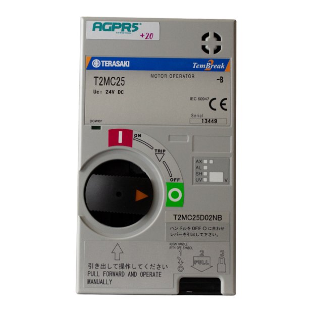 ACIONAMENTO MOTORIZADO 24VCC P/ DISJ. T2 MC 25 D02 | Agpr5