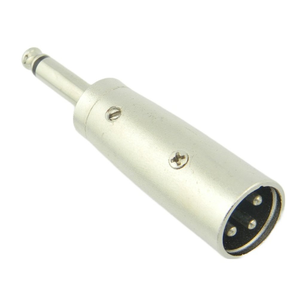 Adaptador Xlr macho para P10 mono macho adap0032 Storm | Audioville