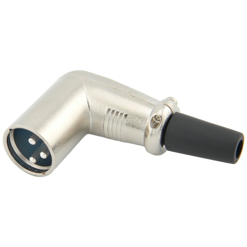 Plug XLR macho 90 graus pgcn0012 Storm | Audioville