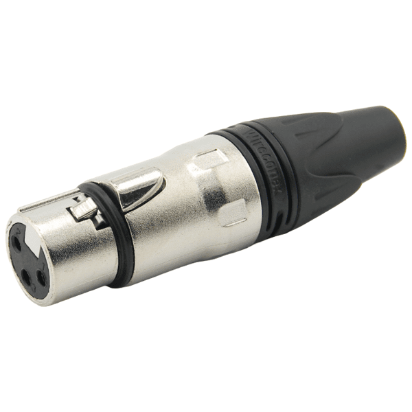 Plug xlr femea WC 1003 Wireconex | Audioville Plug xlr femea WC 1003 Wireconex | Audioville
