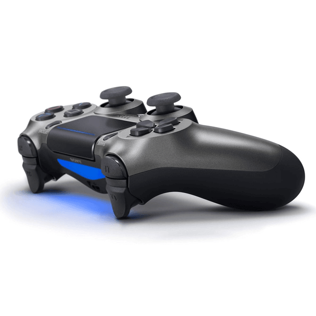 Controle Sony Dualshock 4, Sem Fio, LED Frontal, PS4, Cinza Metálico ...