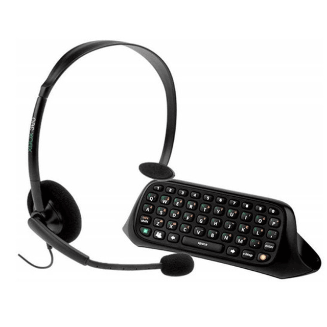 Xbox 360 Live Gold Starter Kit Mini Teclado + Headset | CiaGames