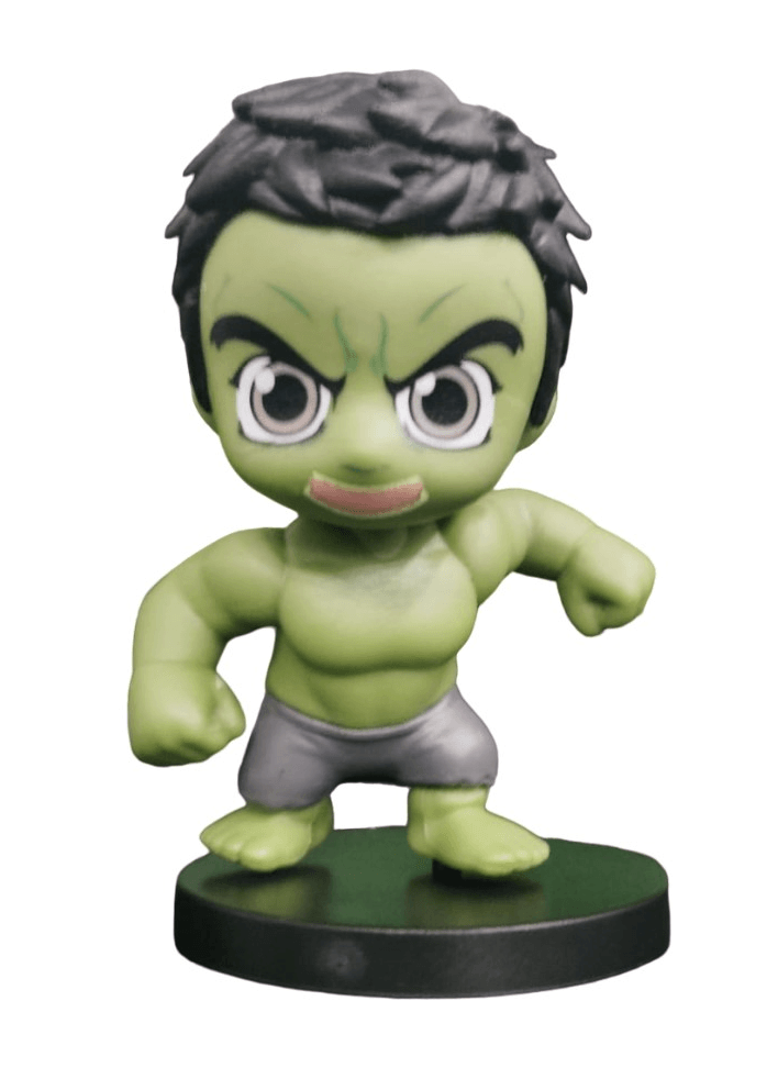 Boneco Mini Hulk Em Resina 8 Cm | CiaGames