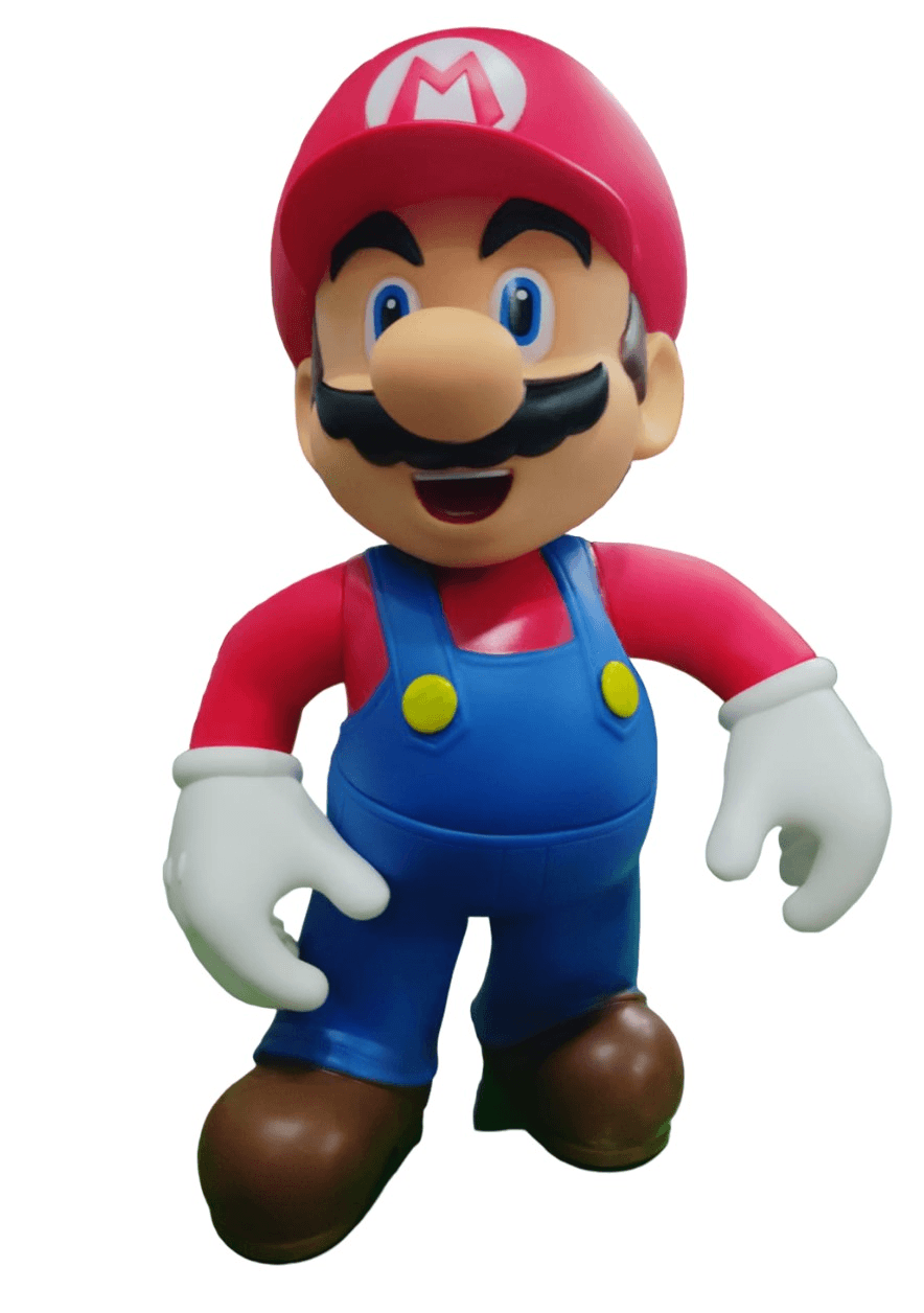 Boneco Super Mario Pvc 36cm | CiaGames