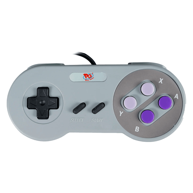 Controle Joystick Modelo Super Nintendo Snes Para PC USB - Paralelo ...