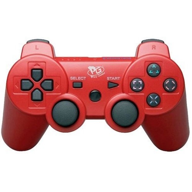Controle Joystick Ps3 Dualshock 3 DS3 Play Game - Vermelho | Ciagames