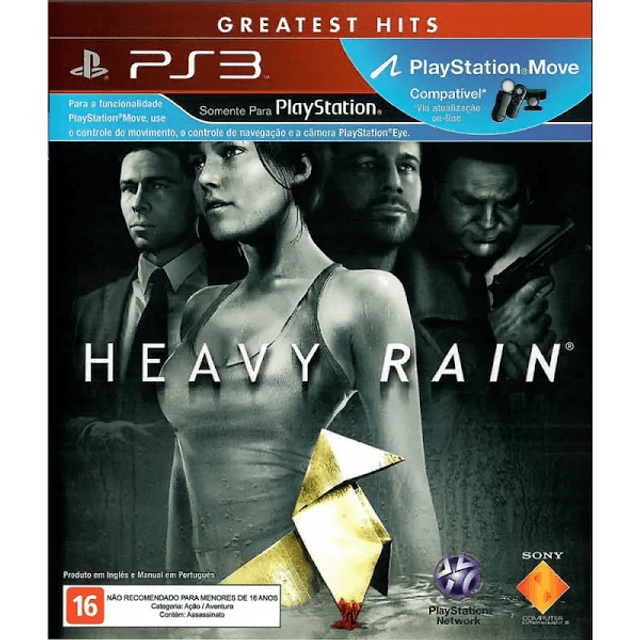Ps3 - Heavy Rain (Greatest Hits) - Seminovo | Ciagames