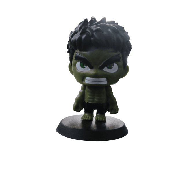 Boneco Mini Hulk Em Resina 7 Cm | CiaGames