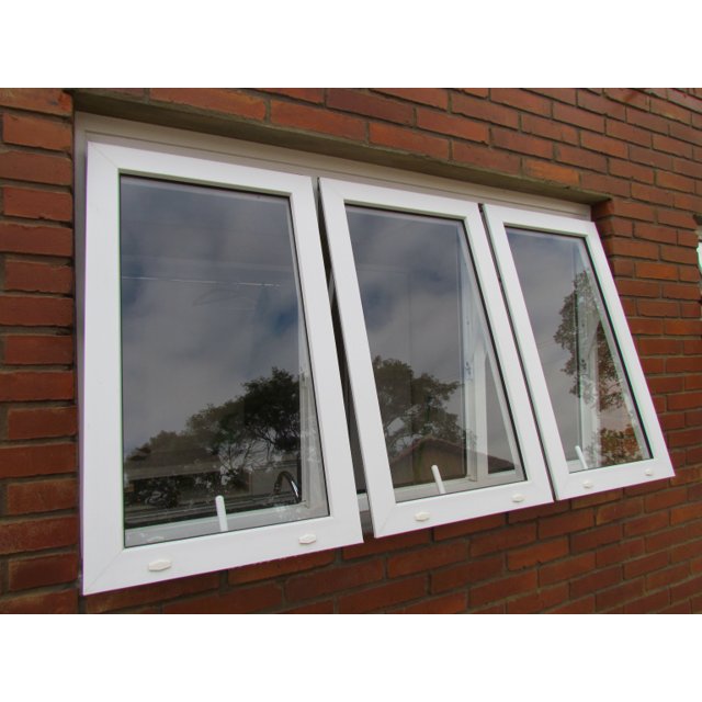 Janelas Máxim-ar - PVC Branco | Esquadrias Juchem