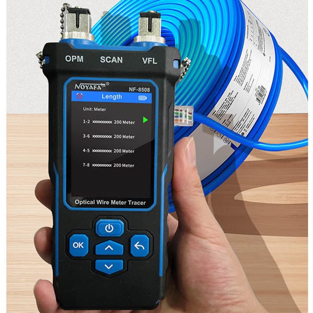 Testador De Fibra óptica Noyafa Nf 8508 Noyafa Representante Oficial