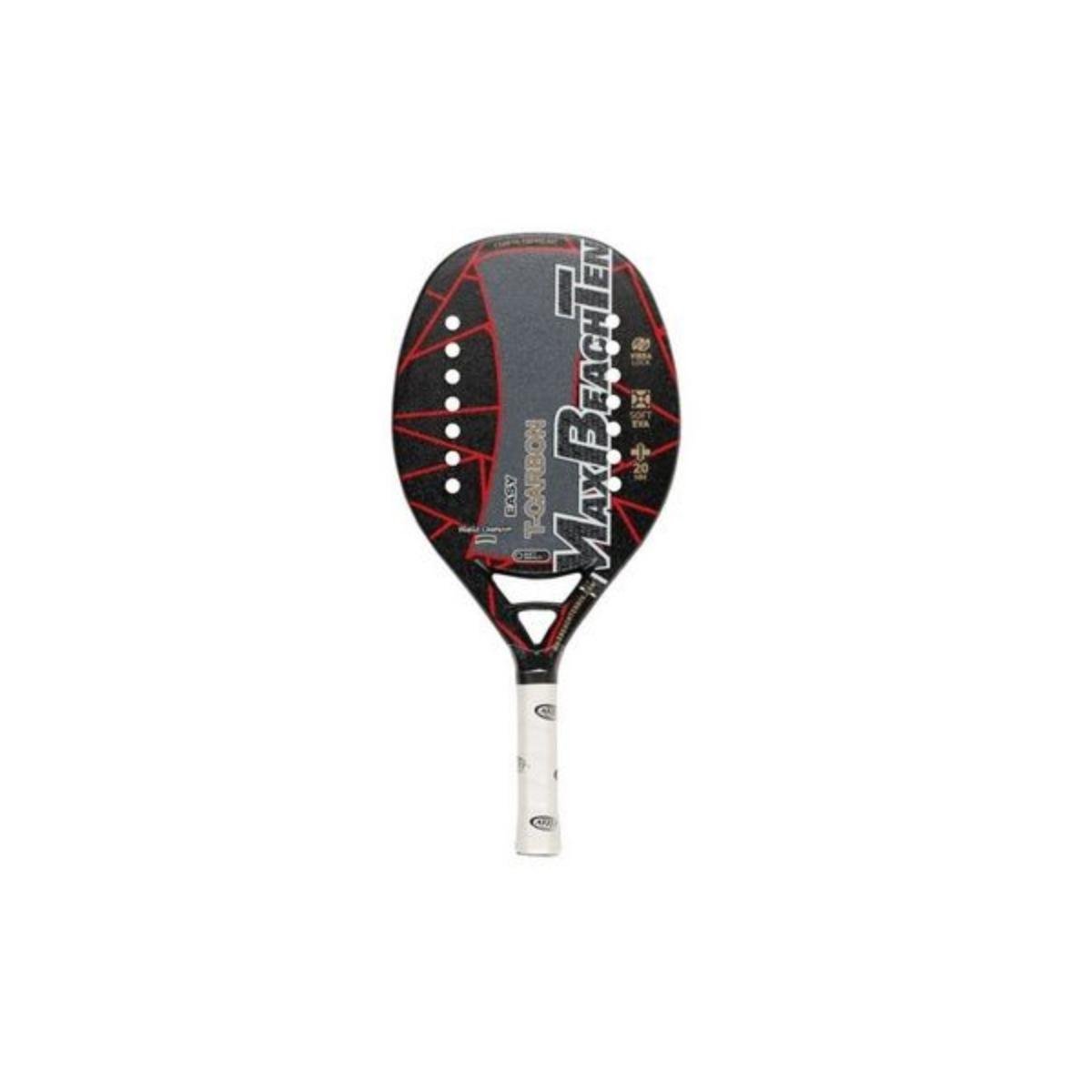 RAQUETE BEACH TENNIS MBT - MAX BACH TENNIS EASY T-CARBON | ANDRIOLI