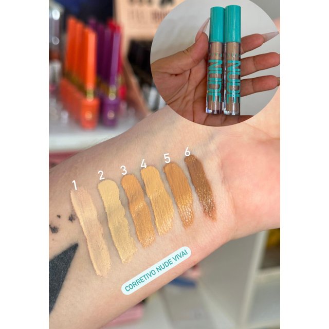 Corretivo Líquido Matte Nude Vivai | Loja Beleza Exterior