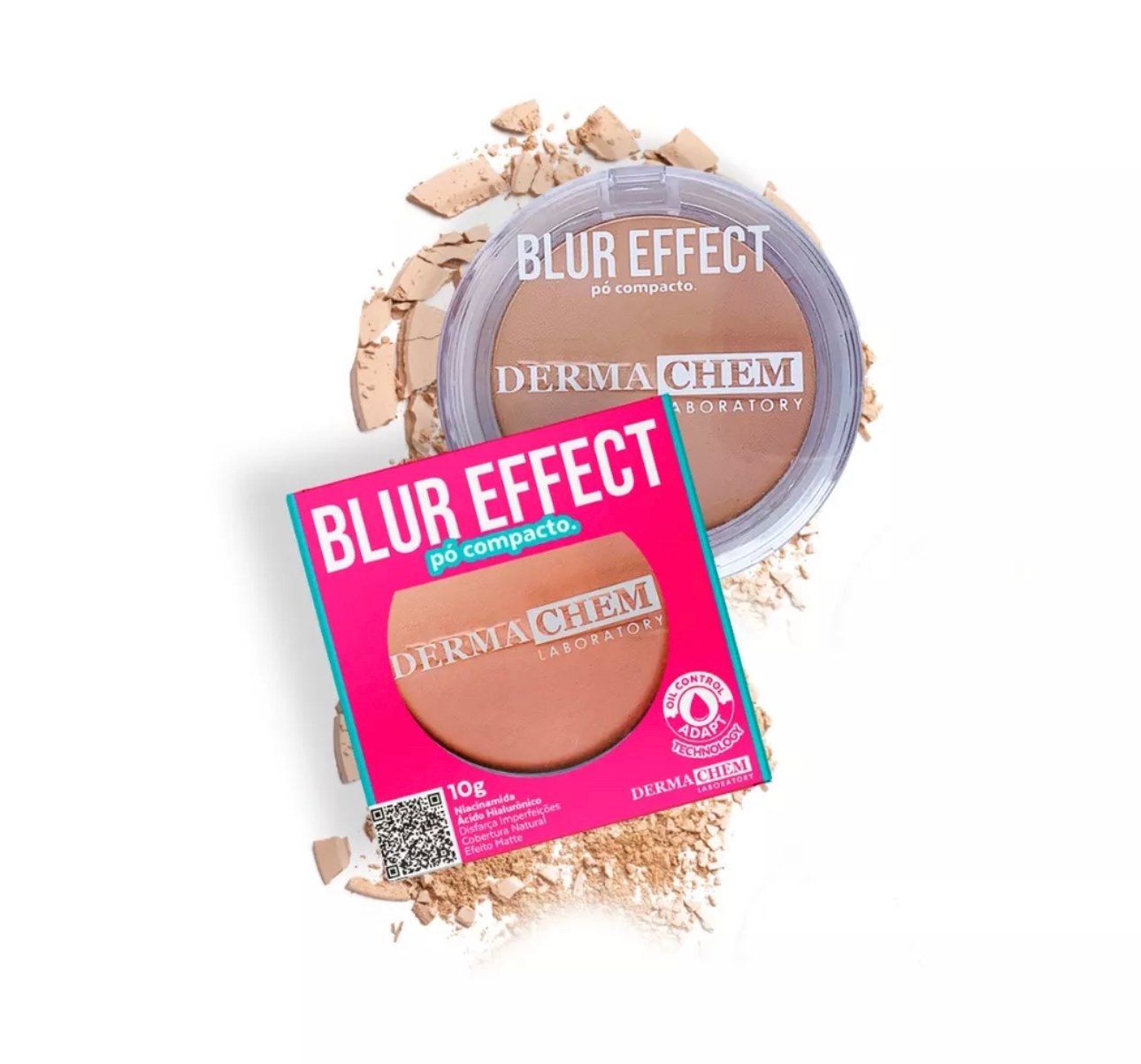 Pó Compacto Blur Effect- Dermachem 10g | Loja Beleza Exterior