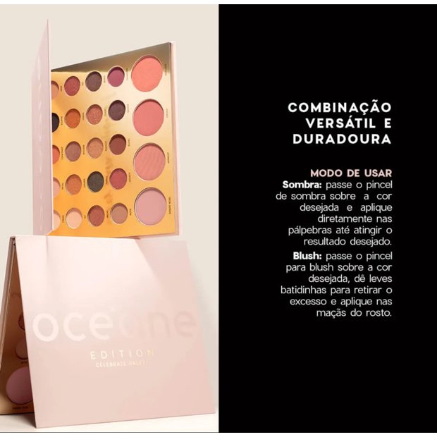 Paleta Multifuncional - Celebrate Océane Edition | Loja Beleza Exterior