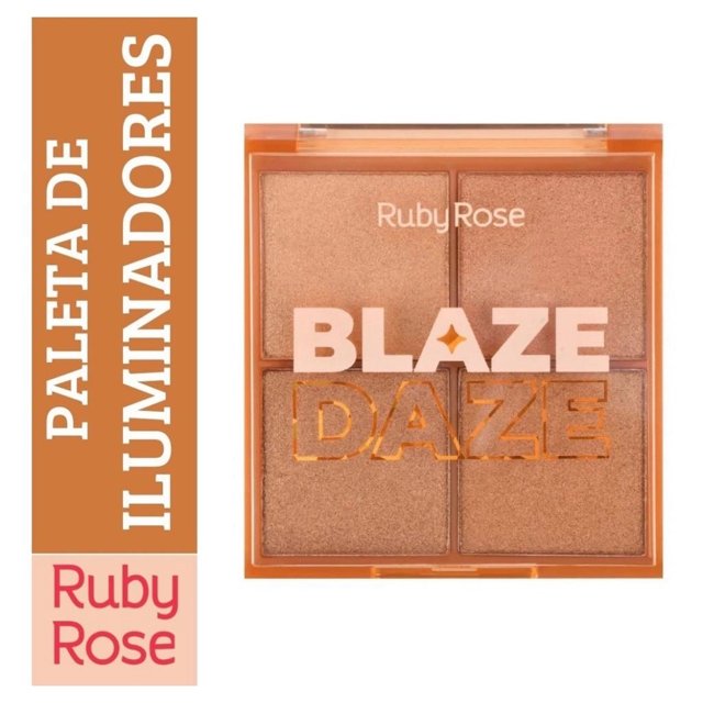 Paleta De Iluminador Glow HB 7523 - Ruby Rose | Loja Beleza Exterior