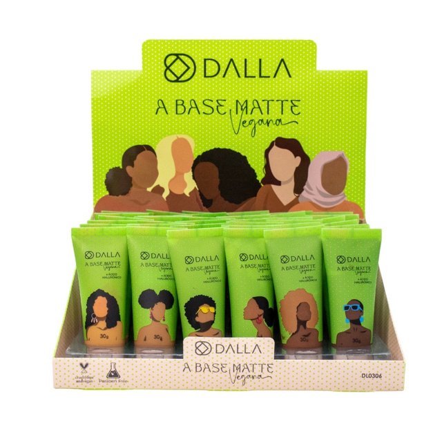 Base Matte Vegana de Alta Cobertura Dalla MakeUp | Loja Beleza Exterior