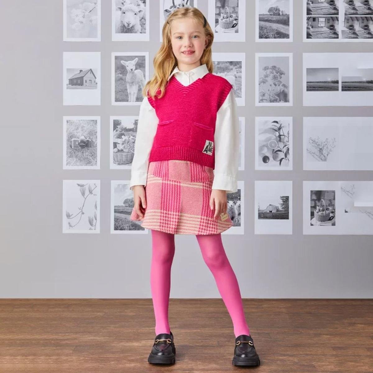 Saia Tweed Infantil Animê | Krause