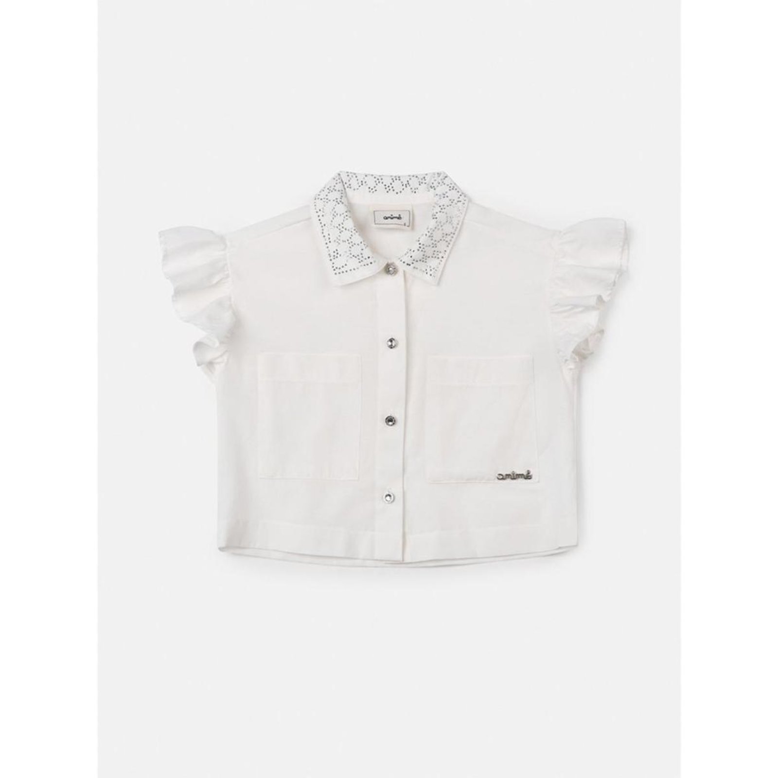 Camisa Off Gola Strass Animê | Krause