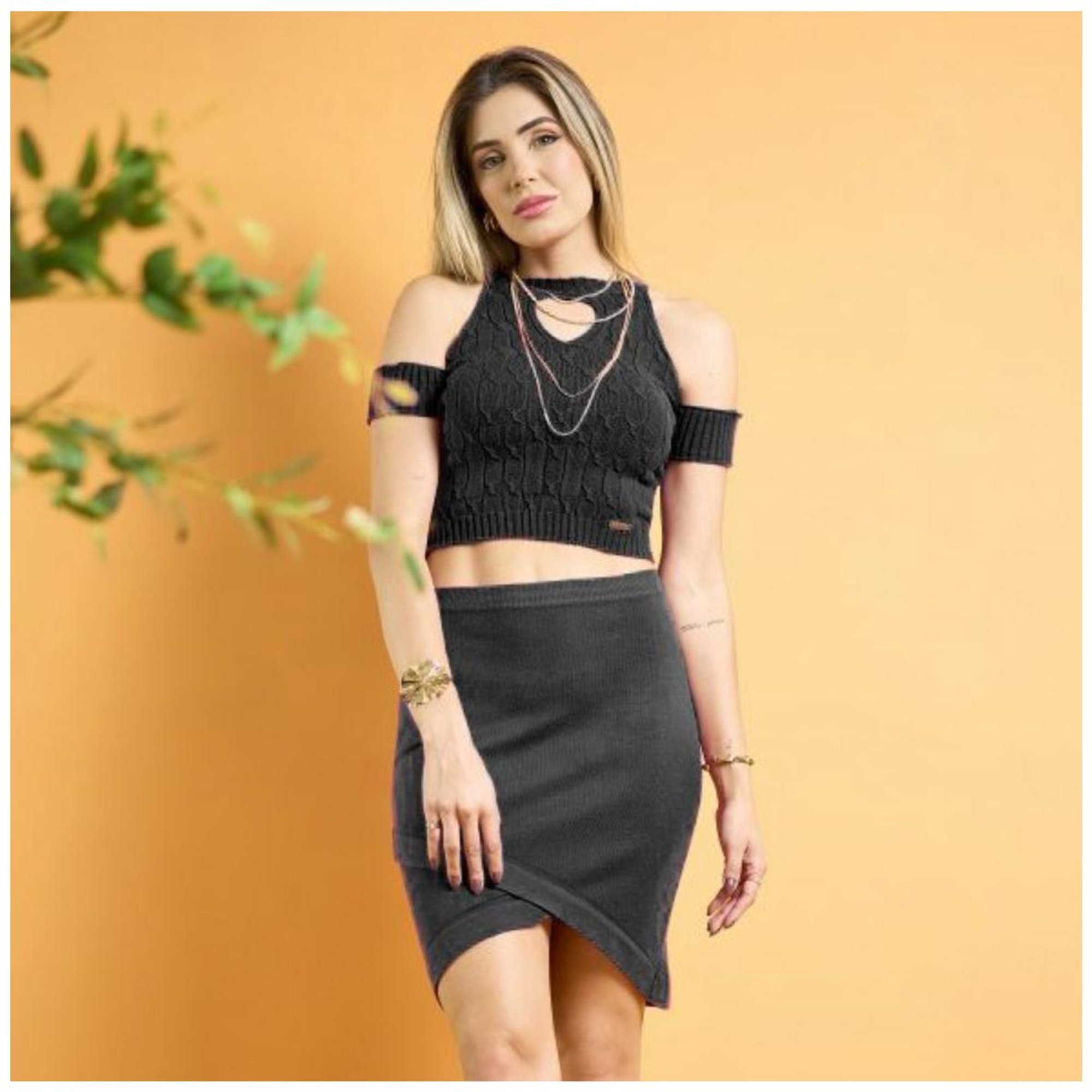 Saia Valentina Helton Malhas | Krause