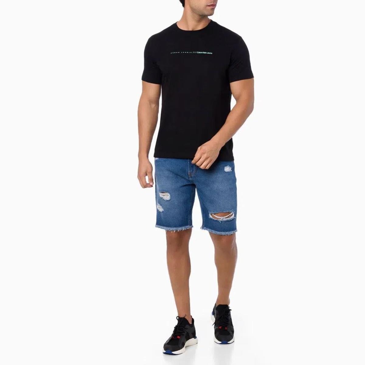 Bermuda Jeans Masculina Recickle Calvin Klein | Lojas Krause