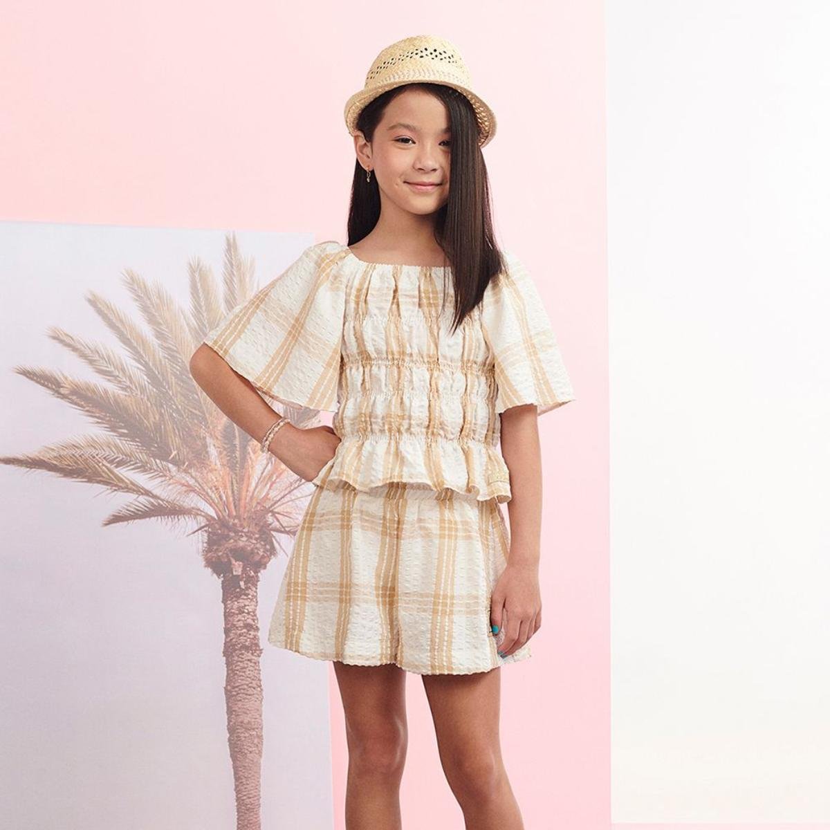 Conjunto Infantil Blusa e Short Anime | Krause