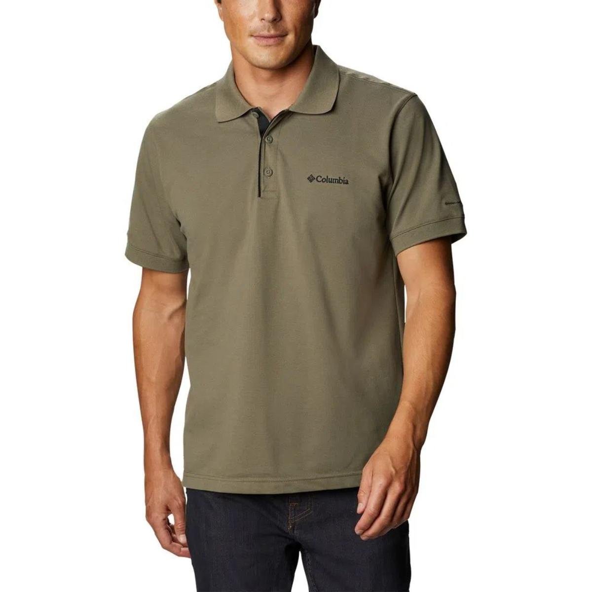 Camiseta Polo Masculina Cascade Range Columbia | Krause