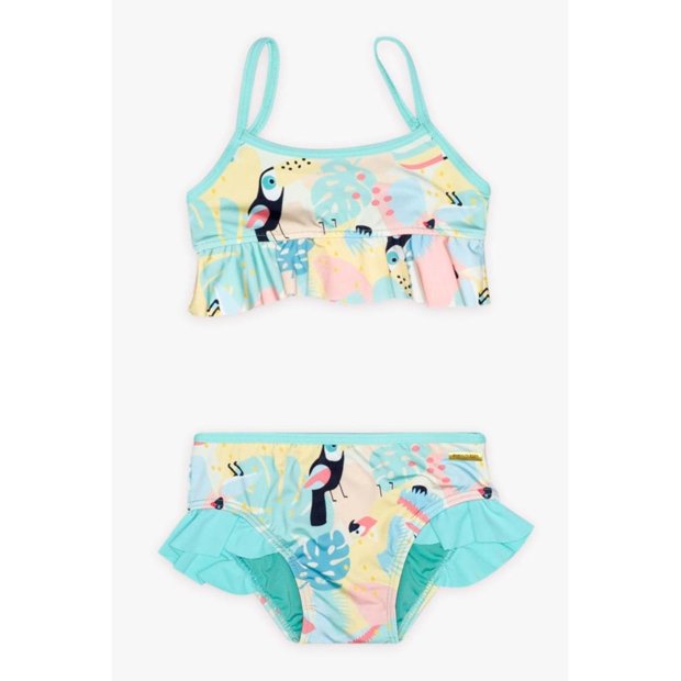 Biquíni Infantil Com Babados Dedeka | Krause