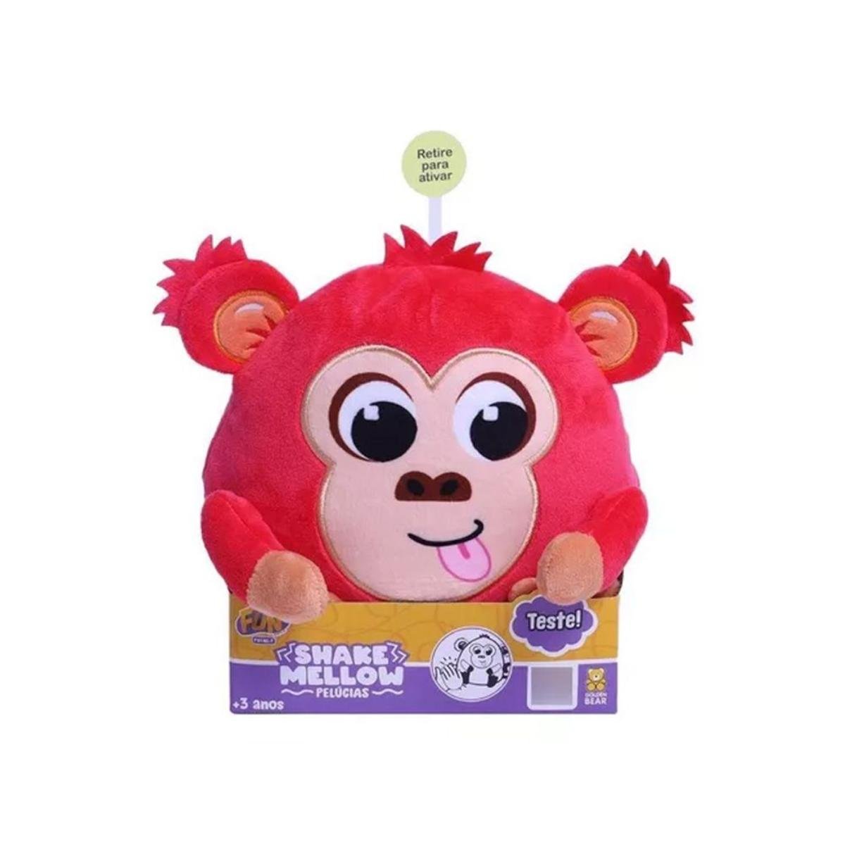 Pelúcia Shake Mellow Windy Bums Macaco Fun | Krause