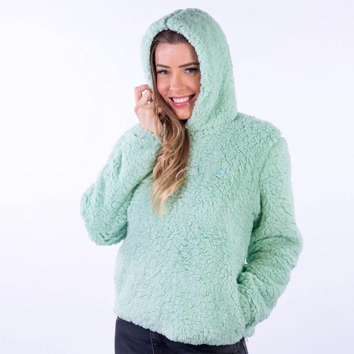 Moletom Canguru Teddy Free Surf | Krause