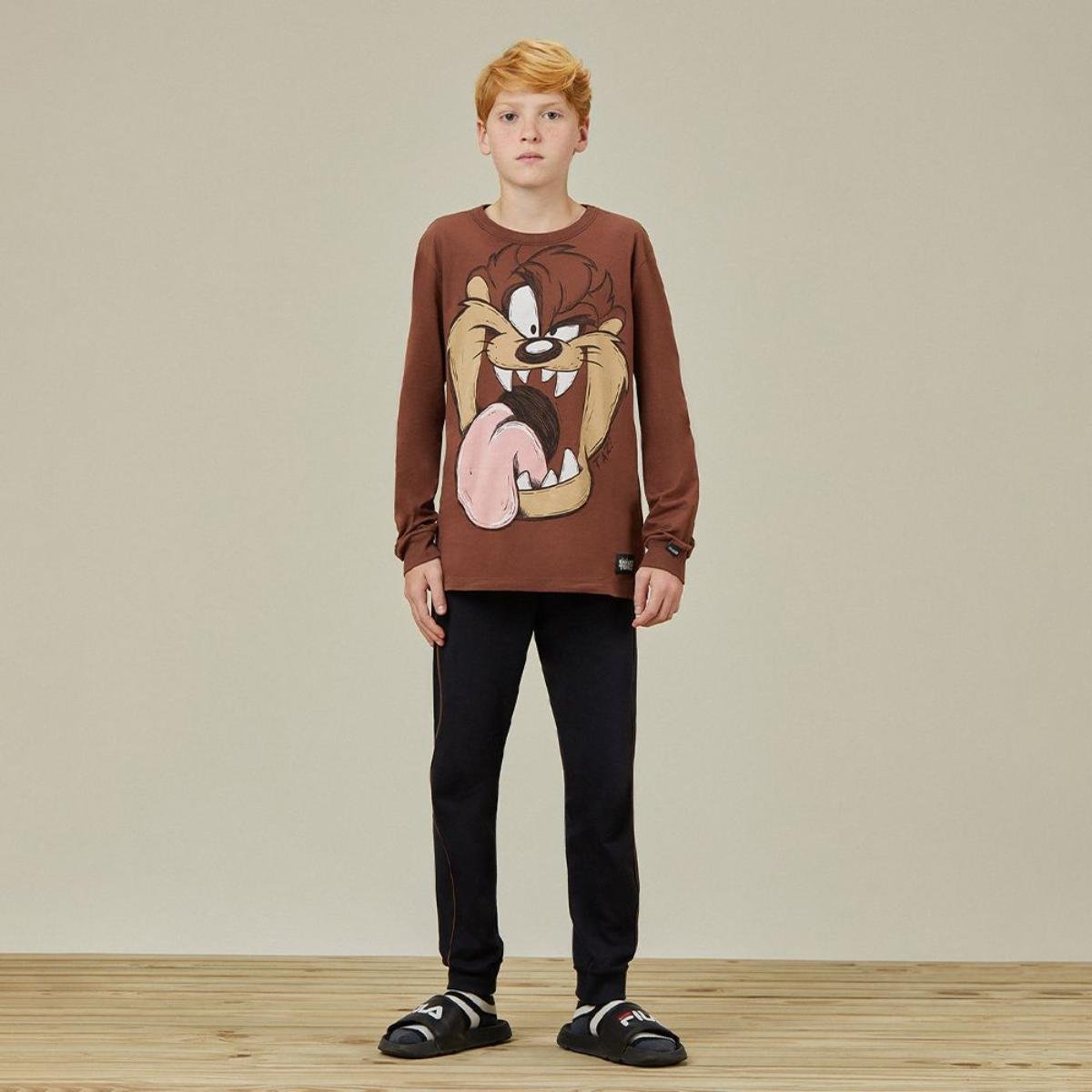 Pijama Infantil Taz Looney Tunes Youccie | Krause