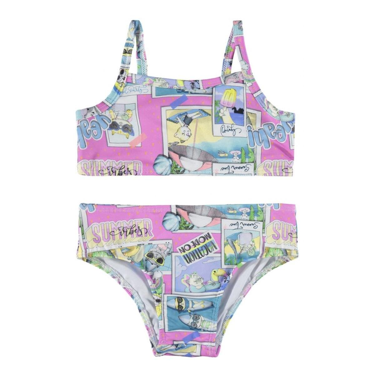 Biquíni Infantil Estampado Quimby Krause