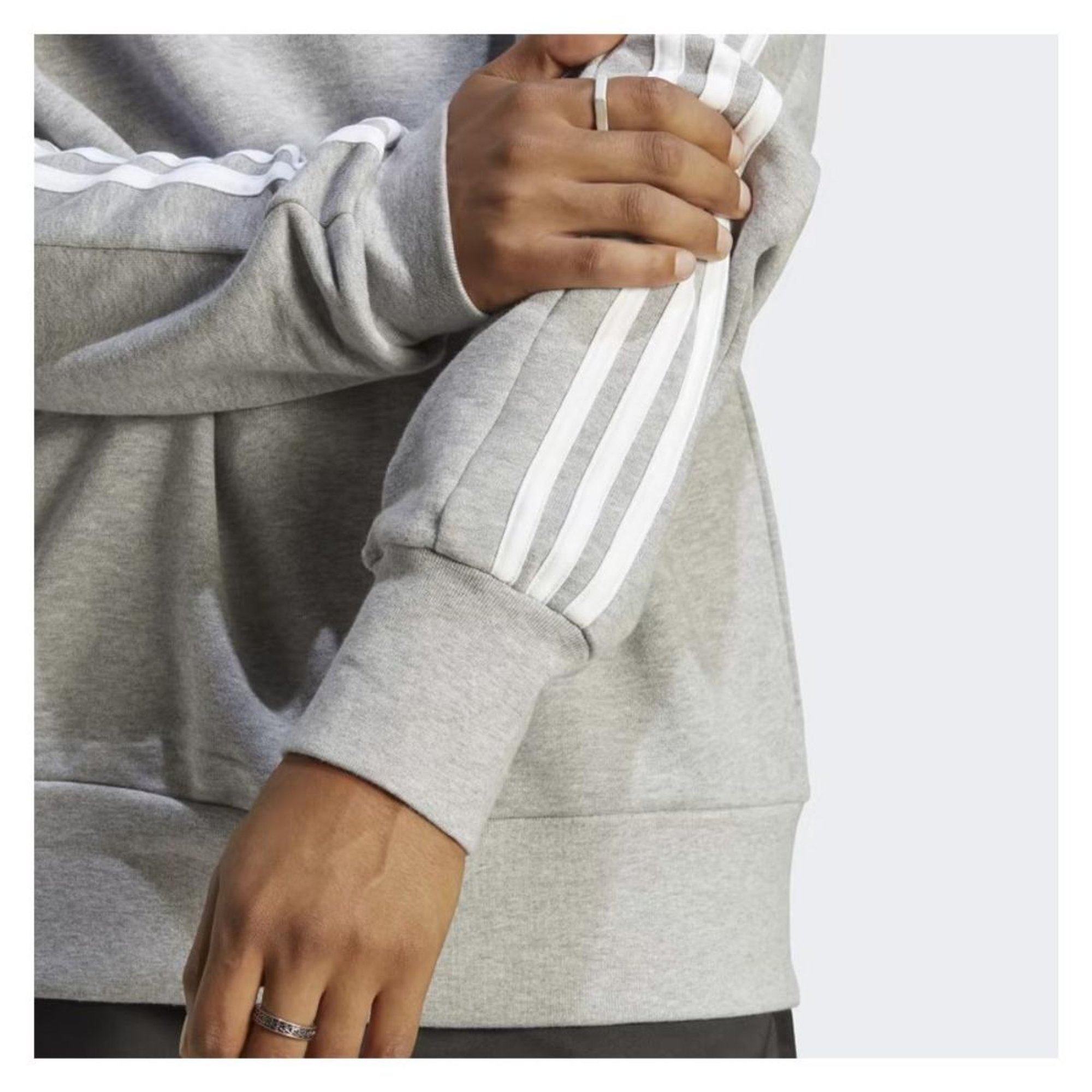 Moletom Essentials 3-Stripes Adidas | Krause