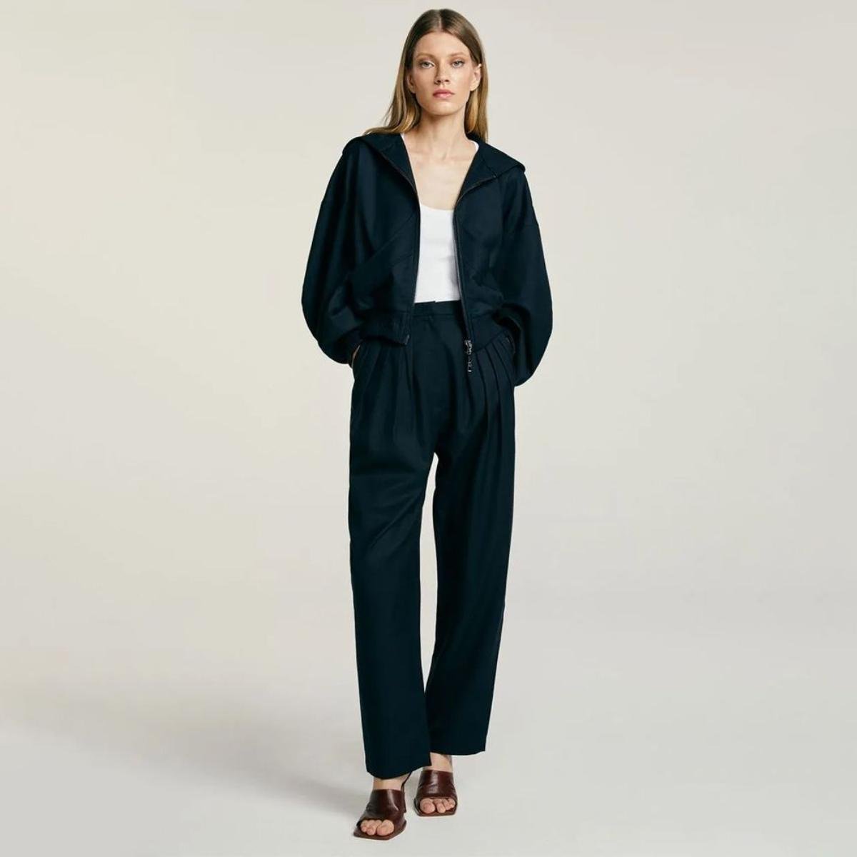 Jaqueta Sue Azul Navy Nati Vozza | Krause