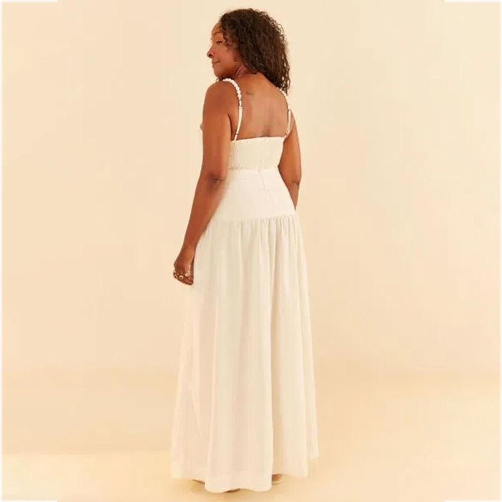 Vestido Decote Irregular Midi Farm | Krause