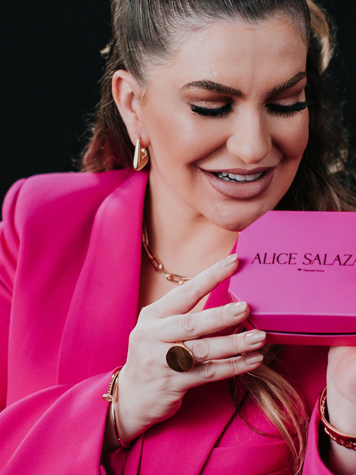 Anel Topo Achatado Liso folheado em ouro 18k | Francisca Joias