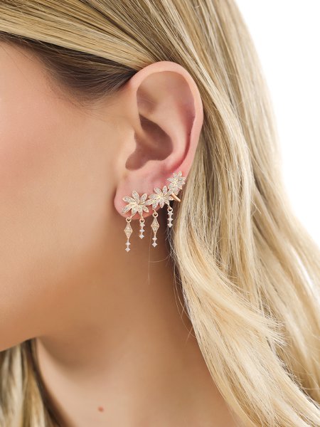Brincos Ear Cuff | Francisca Joias