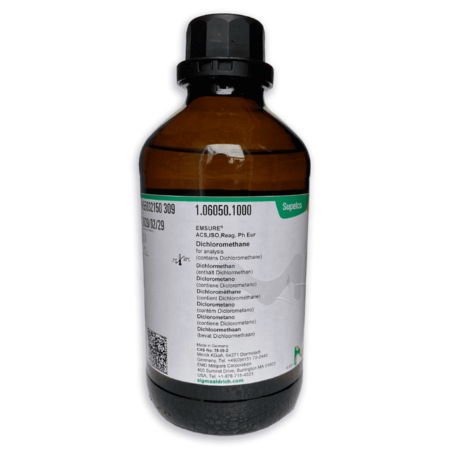 Diclorometano para Análise EMSURE® ACS,ISO,Reag. Ph Eur 1L (PF ...