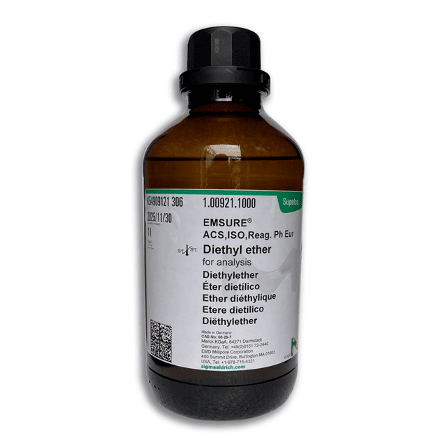 Éter Dietílico para Análise EMSURE® ACS, ISO, Reag. Ph Eur 1L (PF ...