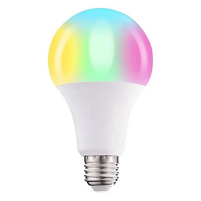 Lâmpada Com Controle Remoto Led Rgb 7w | Shop35